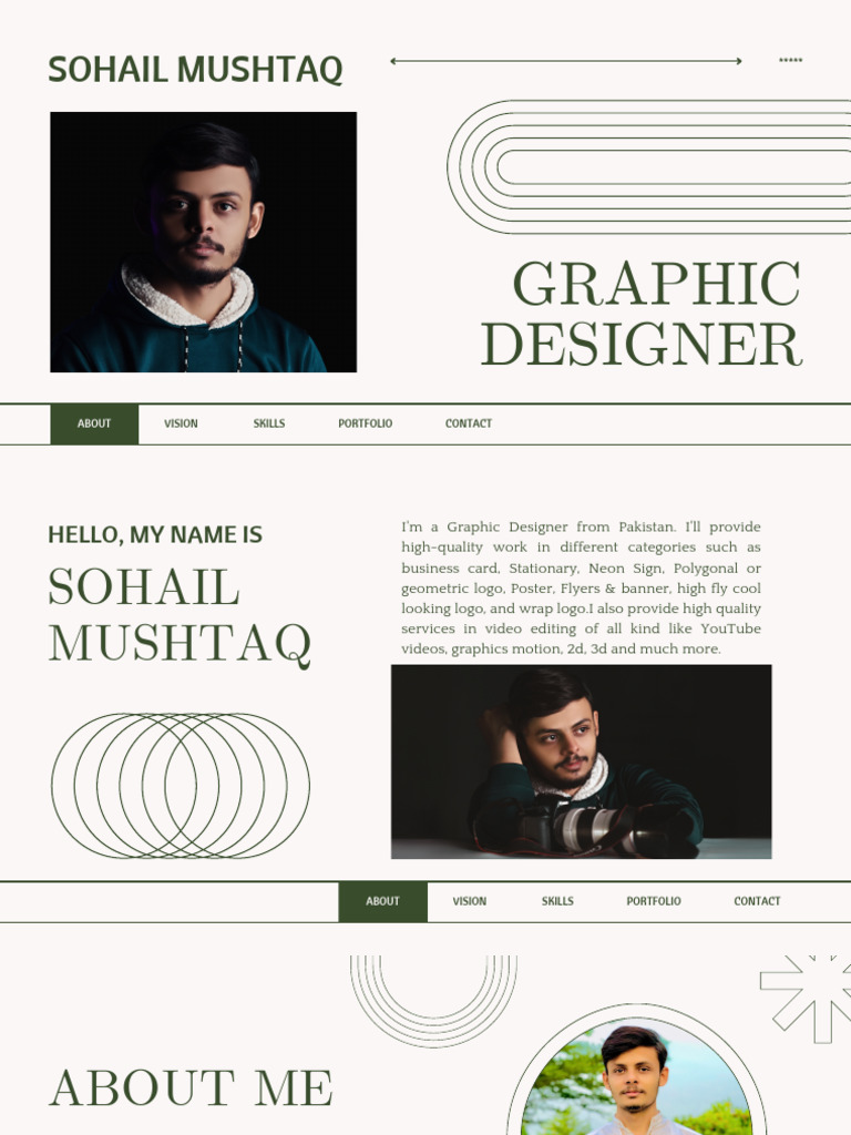 Sohail's Portfolio | PDF