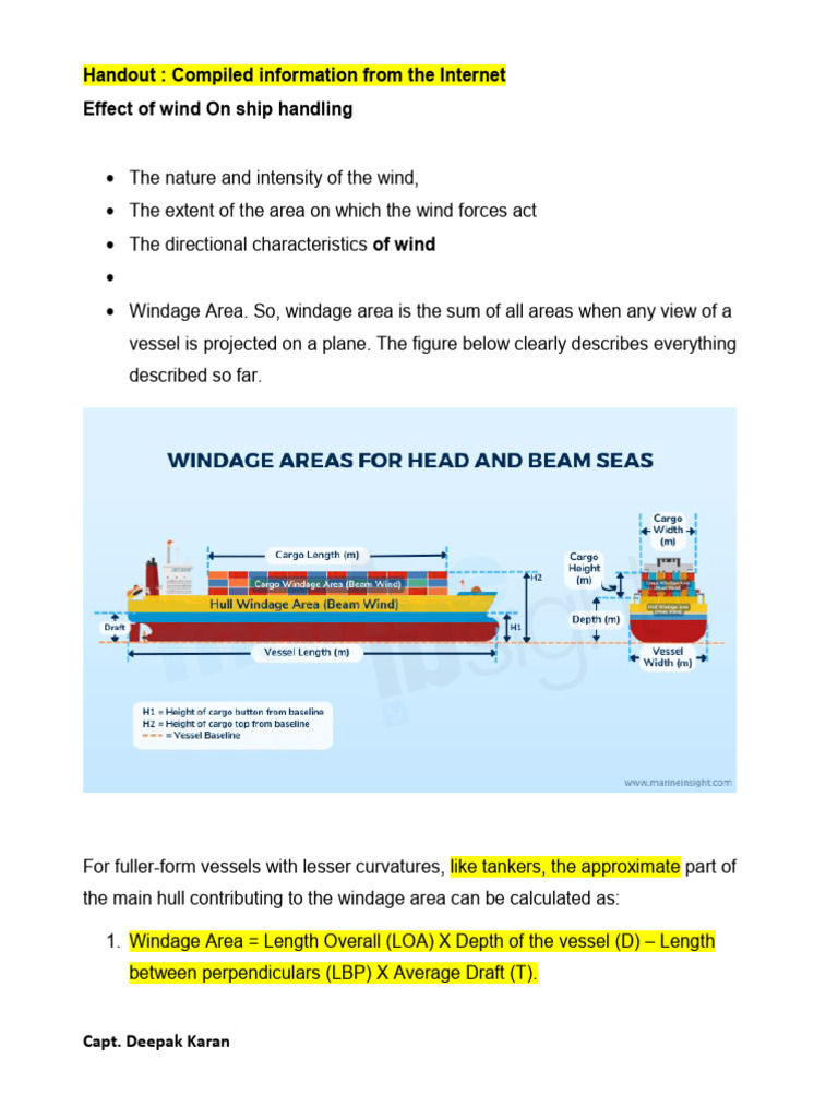 Effect of Wind Current | PDF
