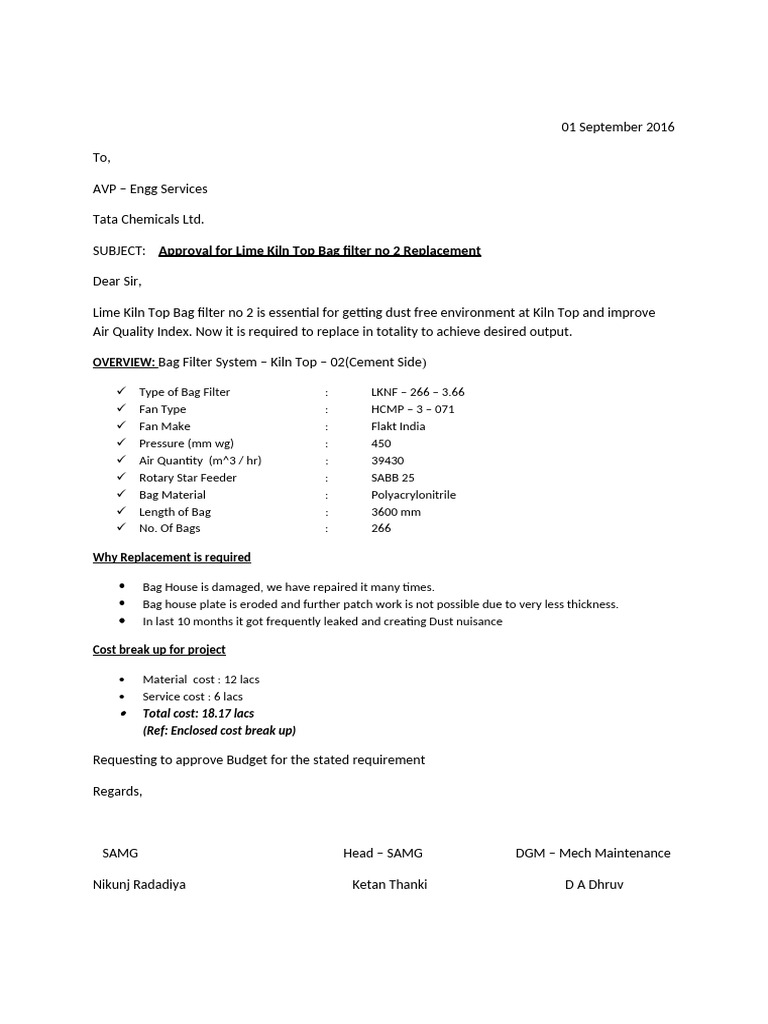 Approval Note | PDF