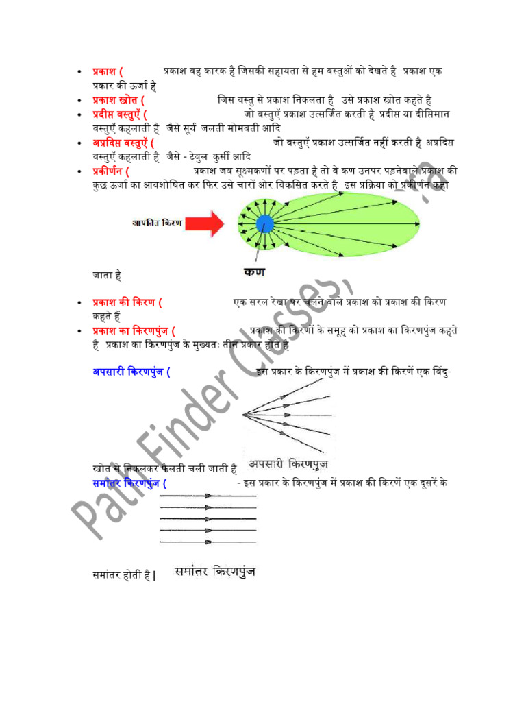 प्रकाश का परावर्तन (Reflection of Light) - class 10th Physics Chapter 1 ...