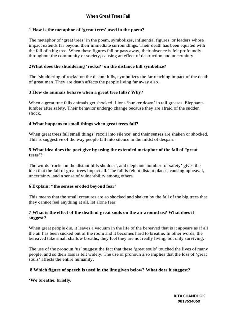 When Great Trees Fall | PDF