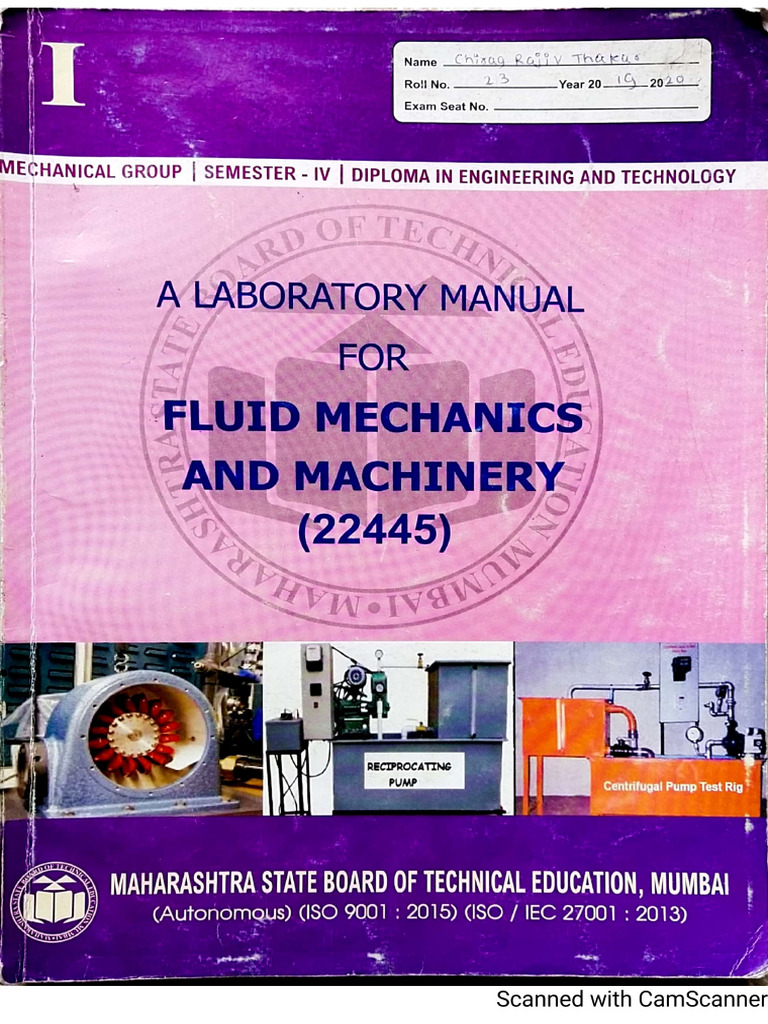 FMM Solved Manual | PDF