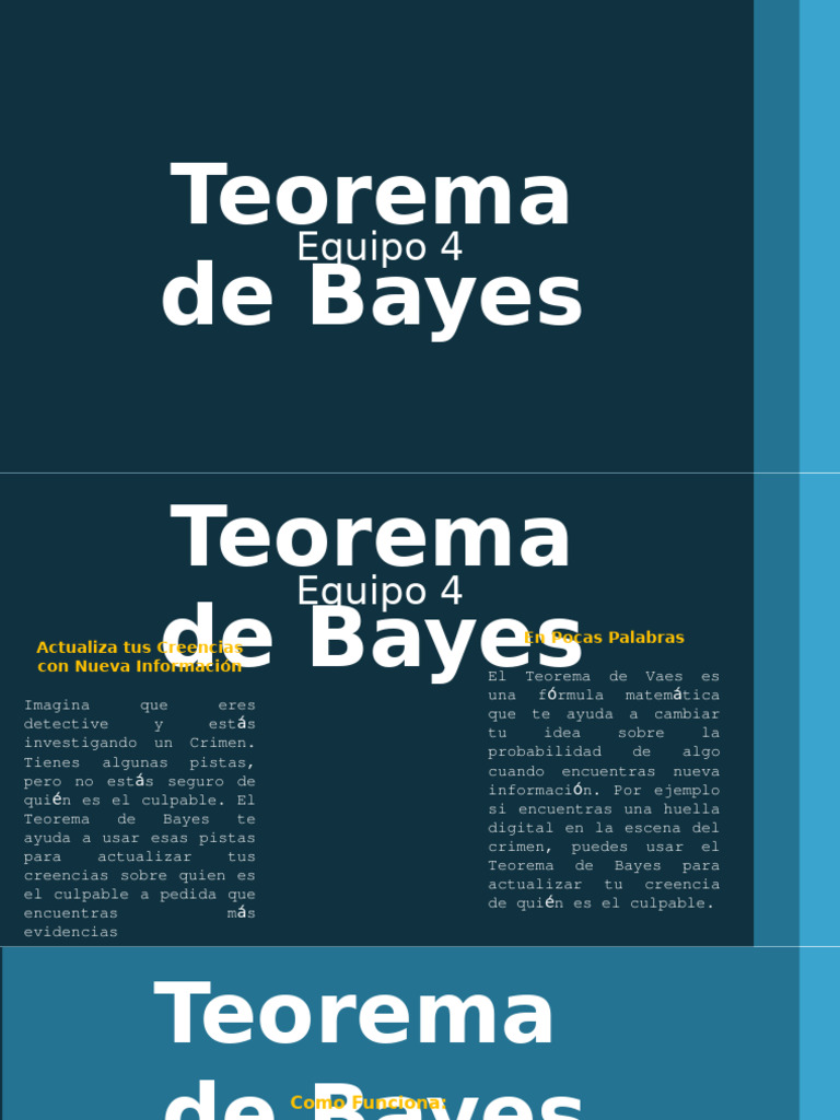 Teorema de Bayes | PDF