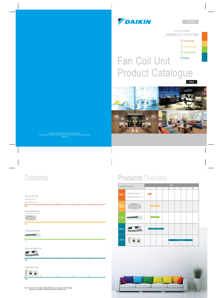 Daikin Fan Coil Units | PDF
