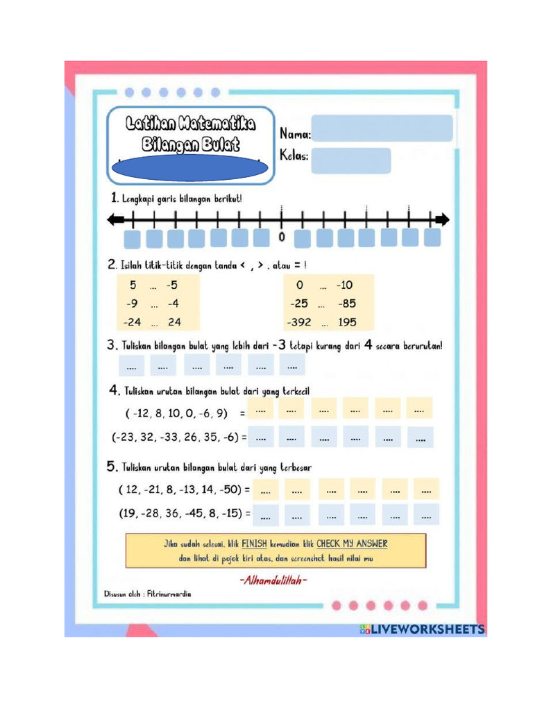 LKPD MTK Kls 6 | PDF