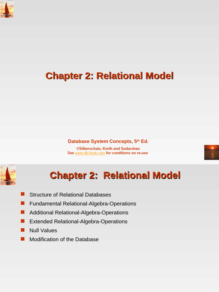Ch3 Relational Calculus Part 1 | PDF