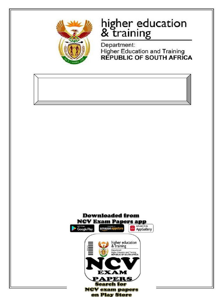 2021 Mar NC2030 - Mathematics L3 P1 Memo Feb 2021 Signed Off | PDF