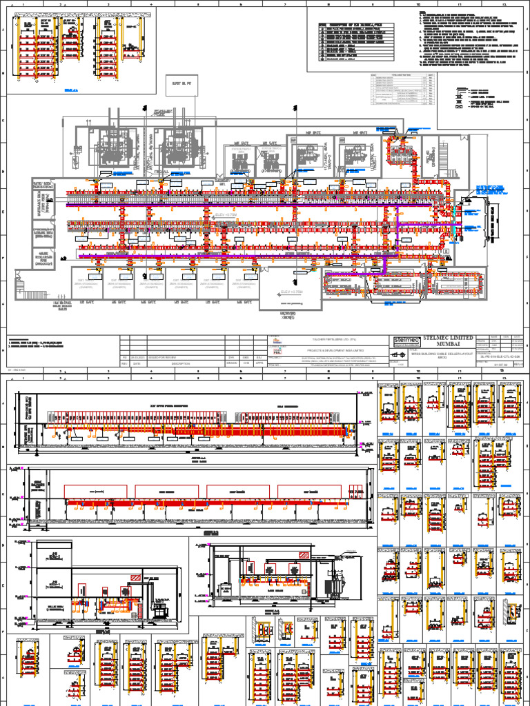 OUSS Cable Cellar Tray Layout Rev-0 (28.03.2023) | PDF