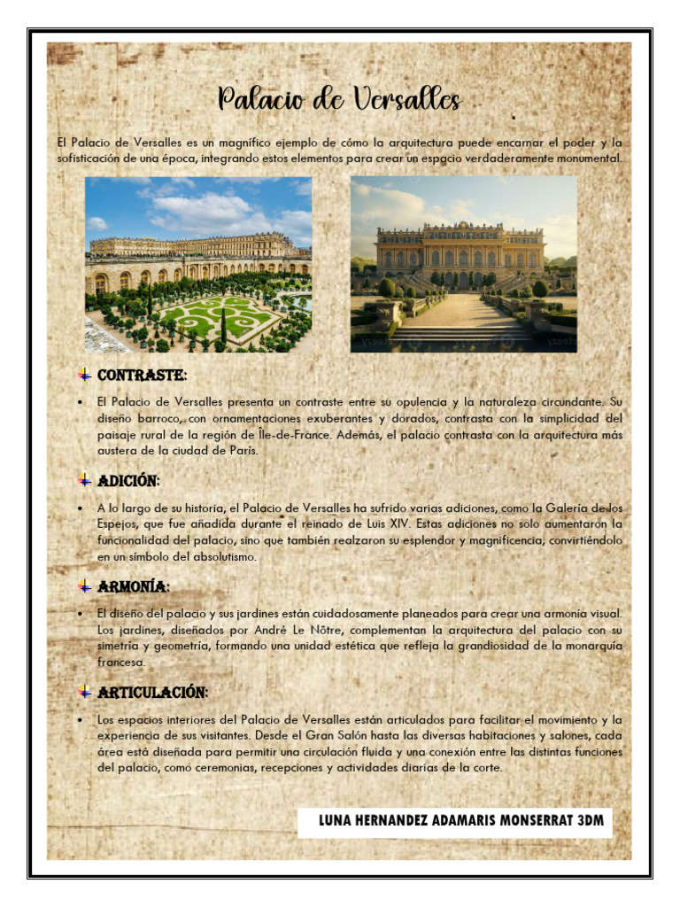 Palacio de versalles | PDF
