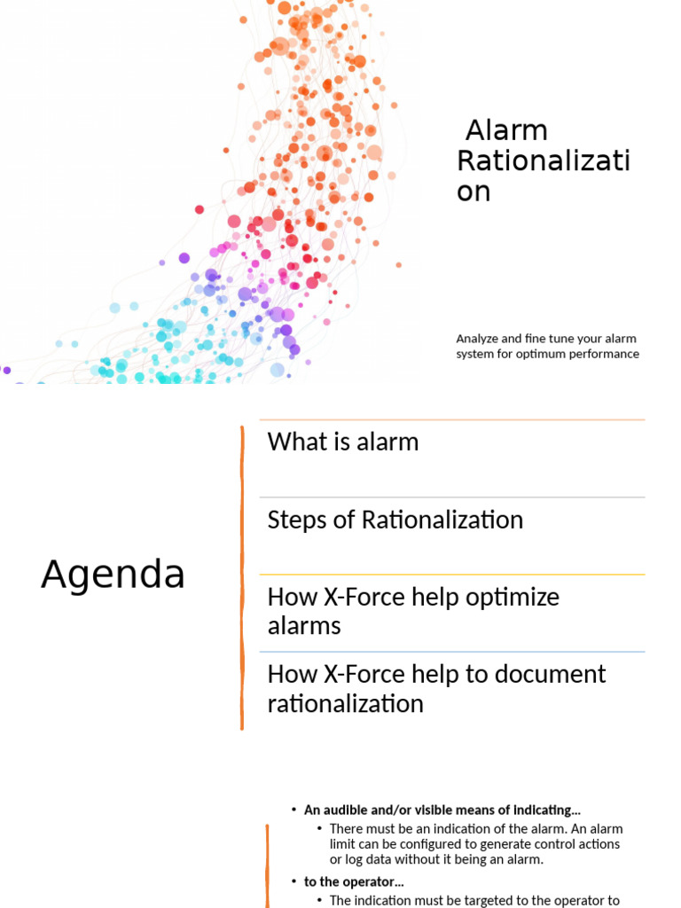 Alarm Rationalization | PDF