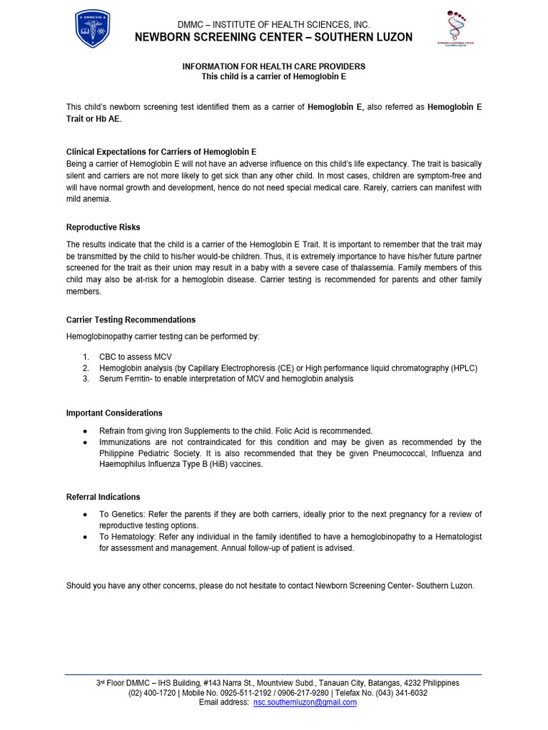 FAE Fact Sheet | PDF