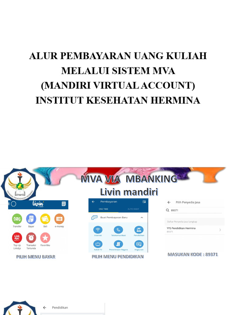 Alur Pembayaran Uang Kuliah | PDF