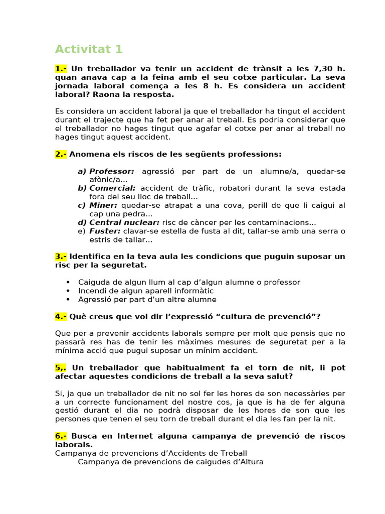 Activitat 1 | PDF
