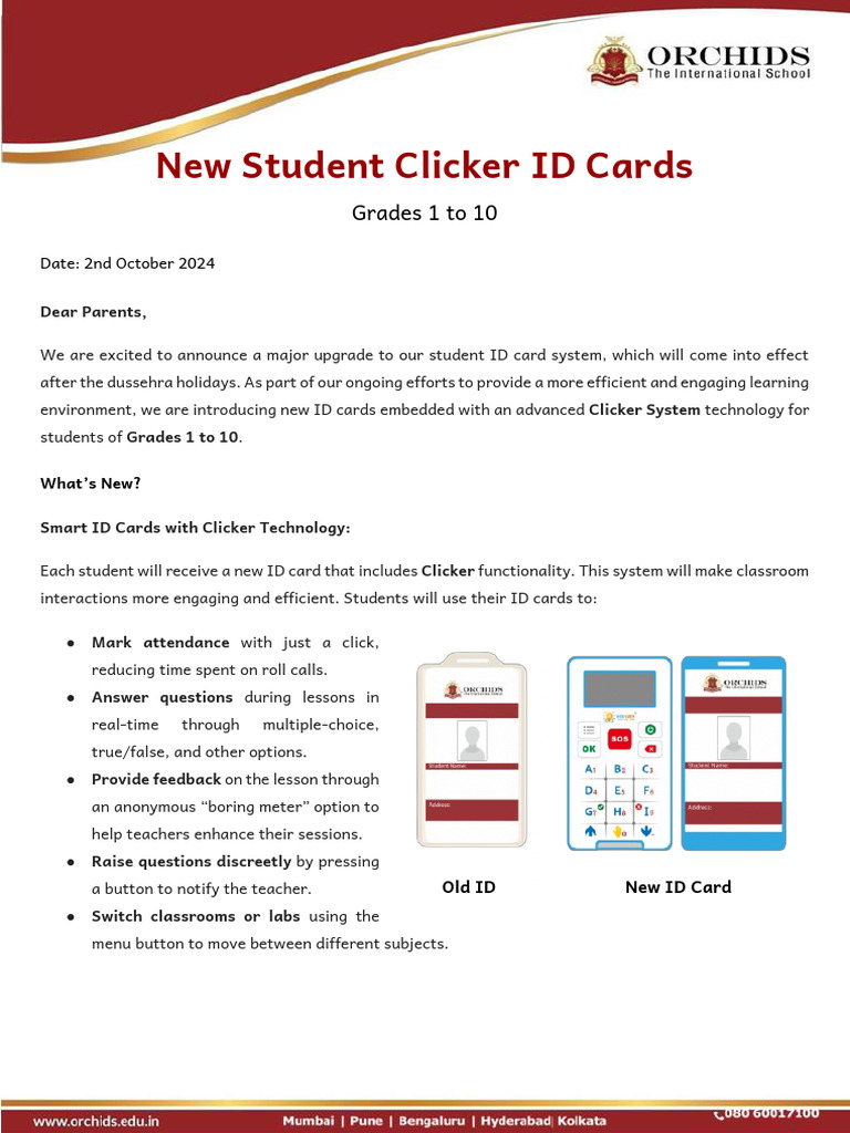 Student Clicker Circular | PDF | Cognition | Career & Growth