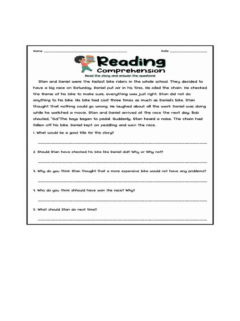 printable-3rd-grade-short-story-with-questions_ | PDF
