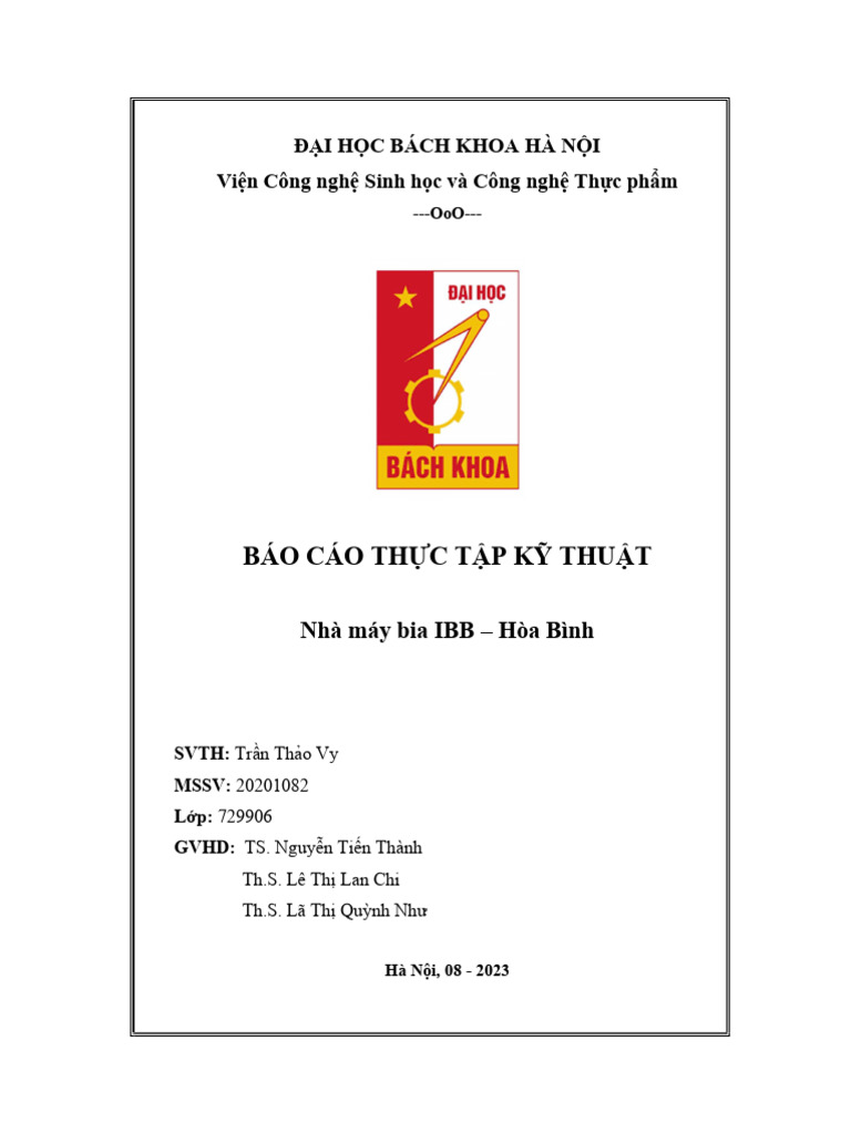 Thuc tap | PDF