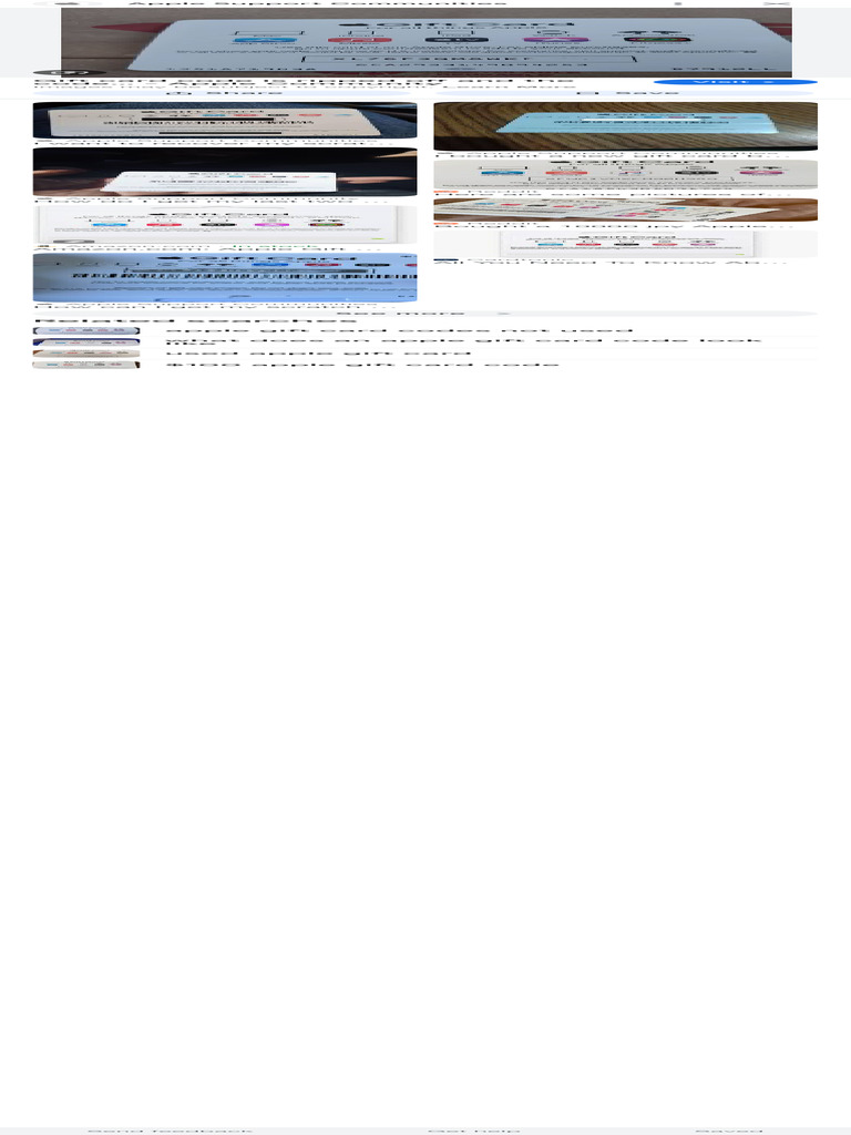 Apple Gift Card Code - Google Search | PDF