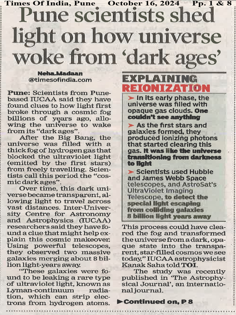 SahaMaulik DarkAges TOI Pune 16Oct2024Pp8 | PDF