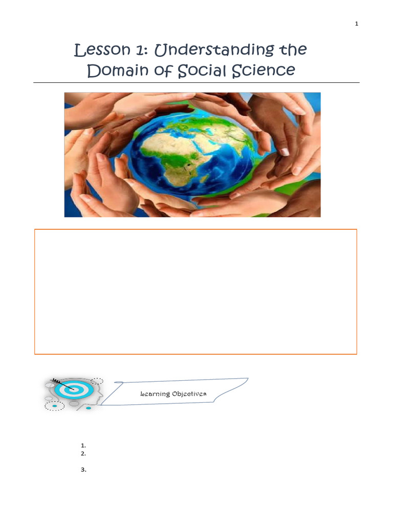 Module Discpline and Ideas in The Social Sciences | PDF | Science ...