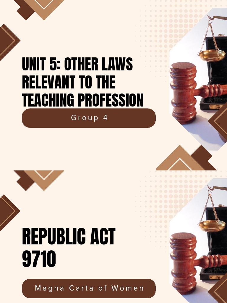 R.A 9710 Magna Carta of Women | PDF | Sexual Harassment | Violence