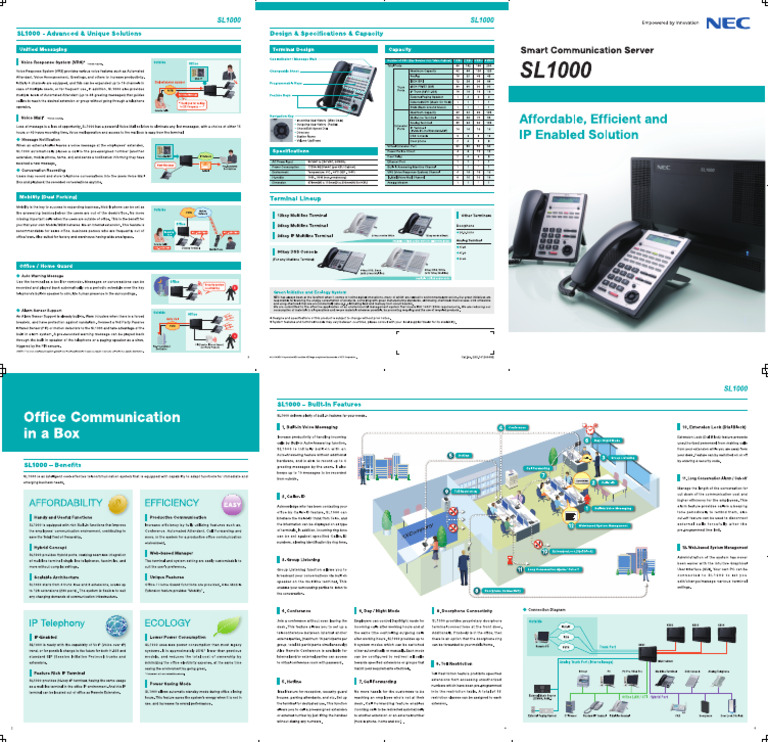 Nec SL100 | PDF