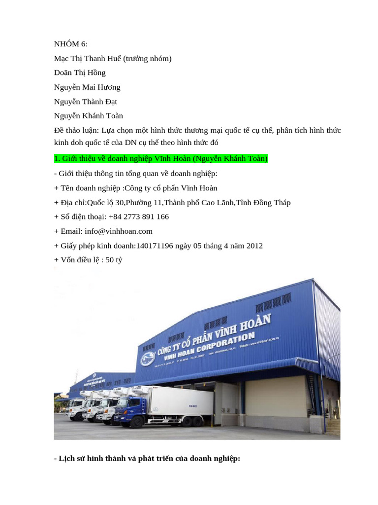 QTKDQT Nhóm 6 | PDF