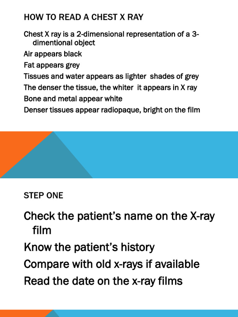 How To Read CXR | PDF