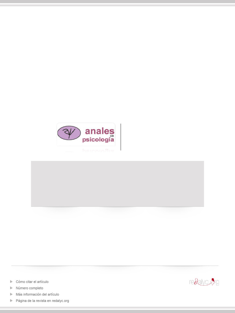 Adaptación Psicométrica de La Versión Reducida Del Driving Anger Scale ...