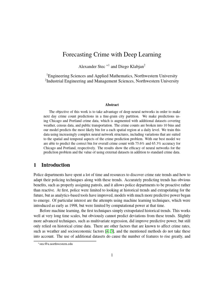 Deep Learning Forecasting | PDF