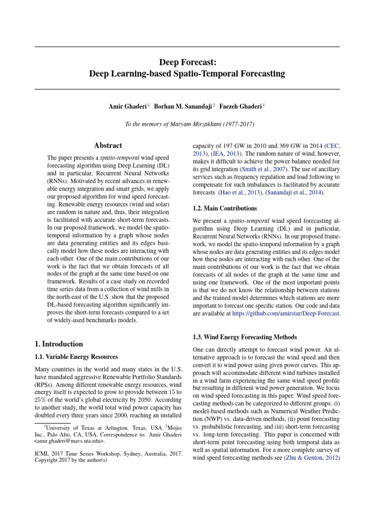 Deep Forecast NP | PDF