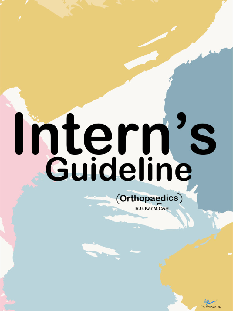 Orthopaedic and Trauma Guidelines | PDF