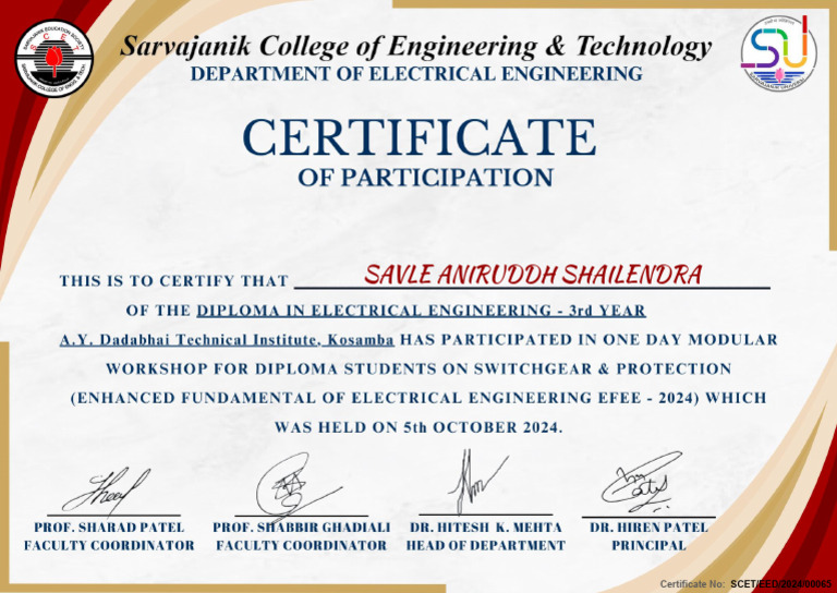 Savle Aniruddh Shailendra | PDF