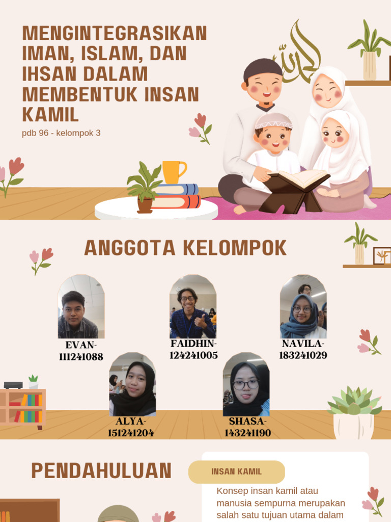 Mengintegrasikan Iman, Islam Dan Ihsan Dalam Insan Kamil - 20241004 ...