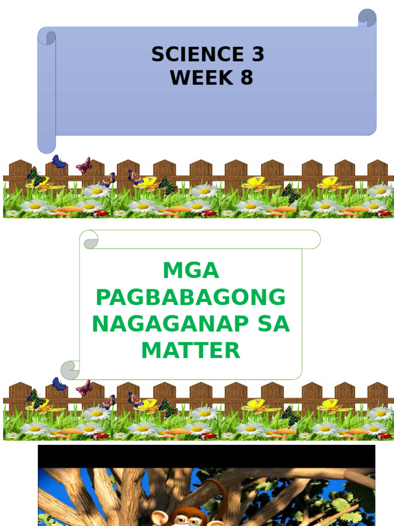 Science Pagbabagong Nagaganap Sa Matter | PDF