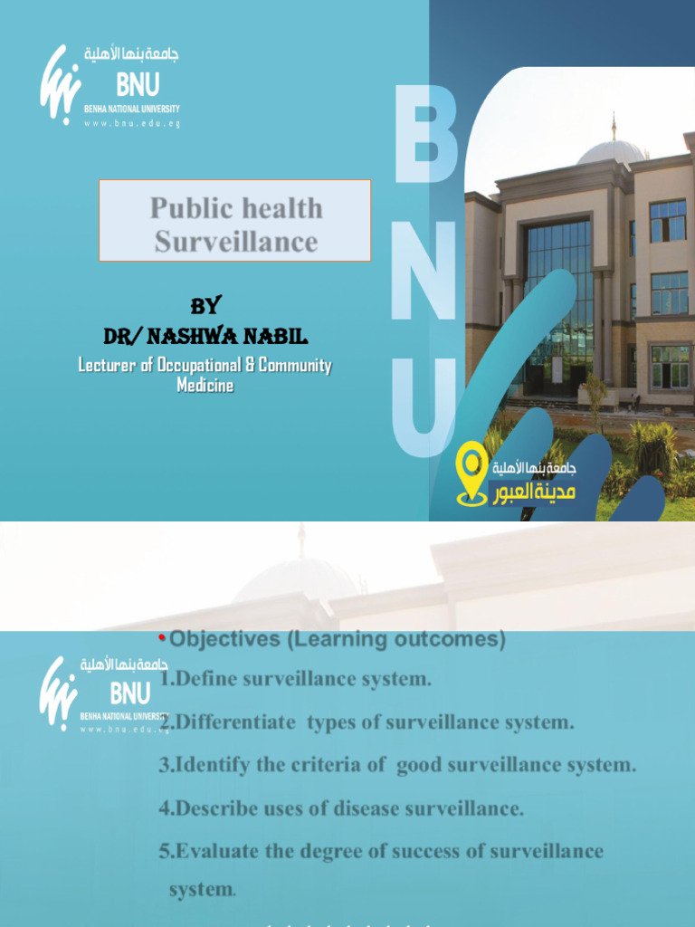 Surveillance - BNU | PDF