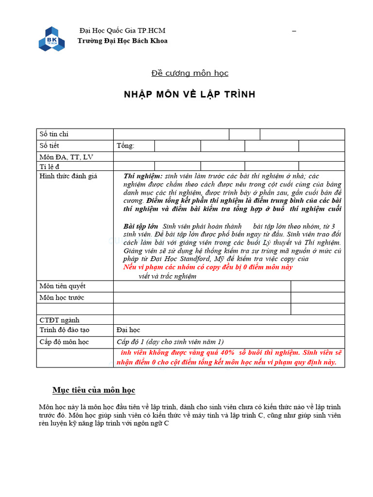 BK Nhap Mon Ve Lap Trinh | PDF | Variable (Computer Science) | Pointer (Computer Programming)