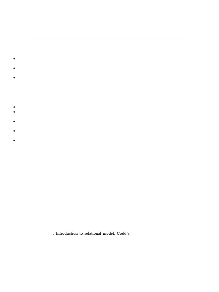 144 BCA Honors MAJOR Dbms Syllabus | PDF | Relational Database | Databases