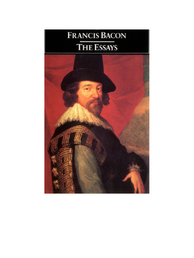 Essays of Francis Bacon | PDF | Truth | Religion & Spirituality
