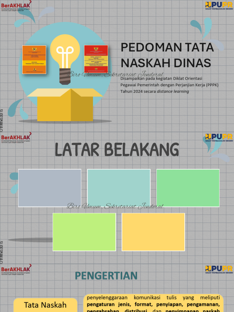 1b1f9 PEDOMAN TND Diklat Orientasi PPPK 2024 Akt.2 Signed | PDF