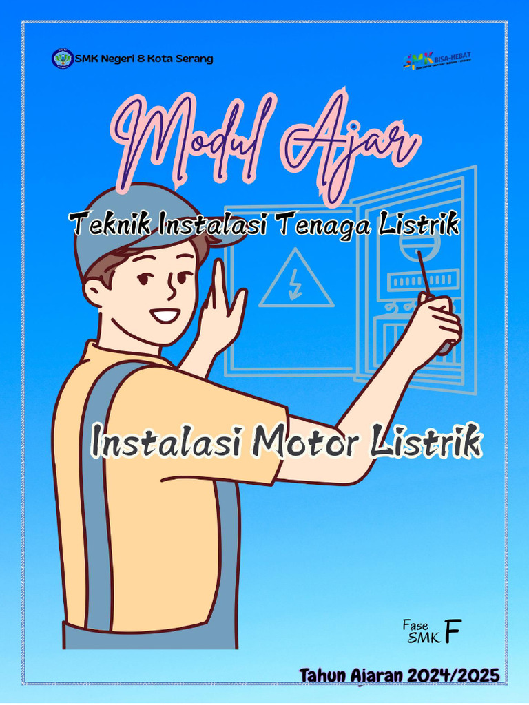 Modul Ajar Elemen Instalasi Motor Listrik Kelas 2 Start 1 Stop | PDF
