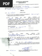 Essentiality Certificate | PDF | Hospital | Patient
