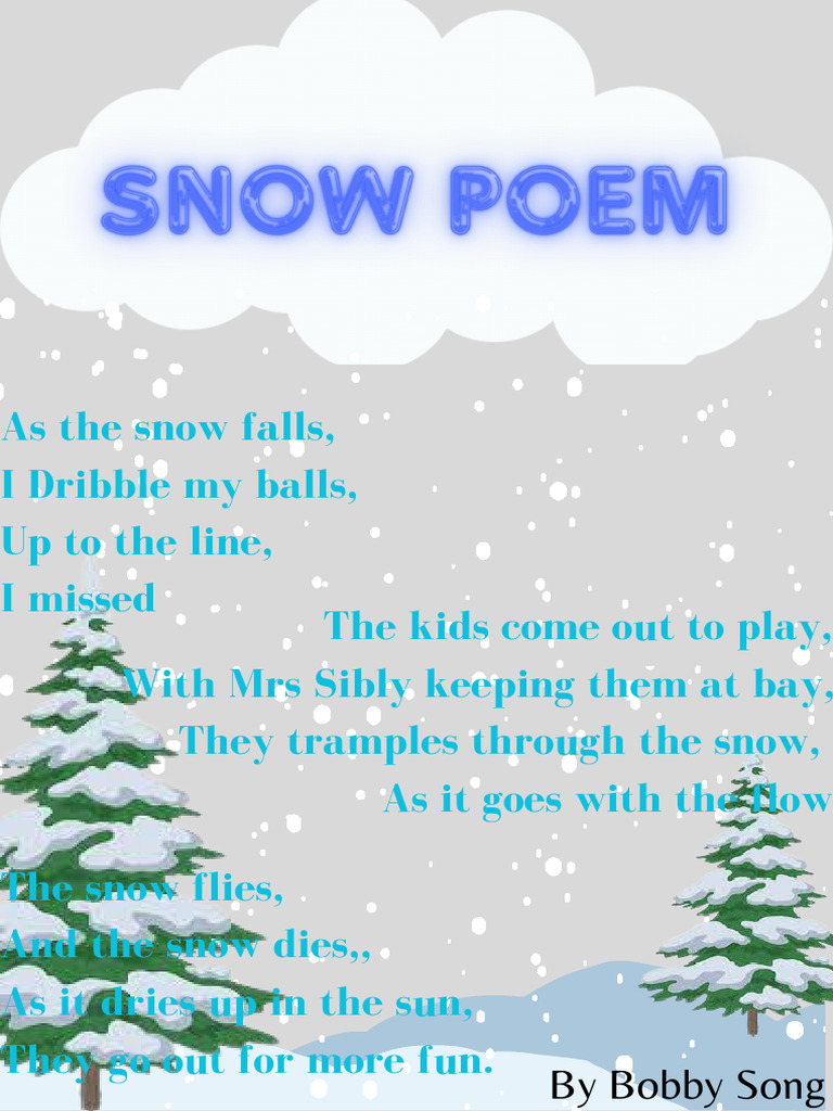 Snow Poem | PDF