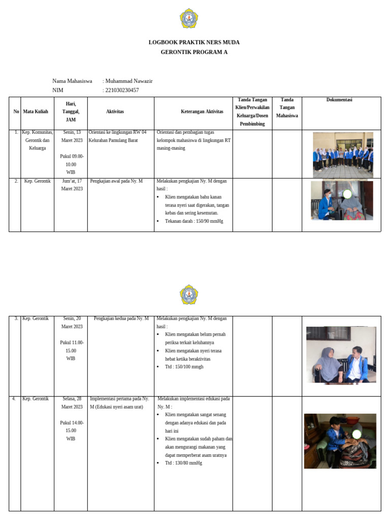 Lookbook Kep. Gerontik | PDF