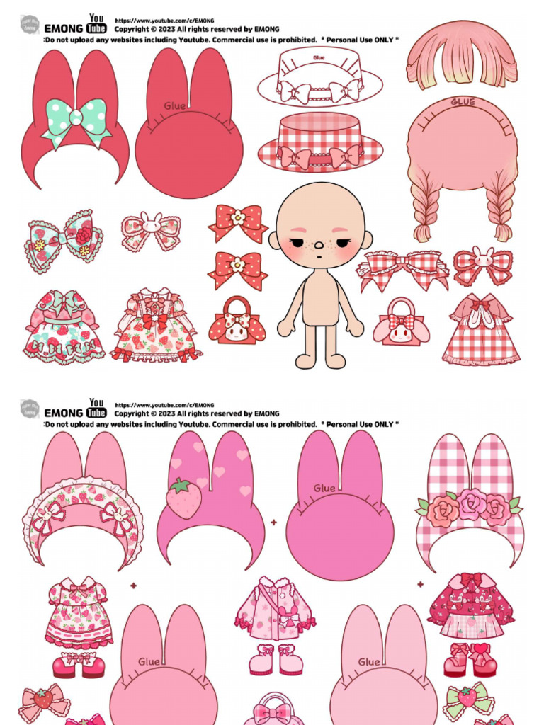 EMONG's Paper Dolls - My Melody | PDF