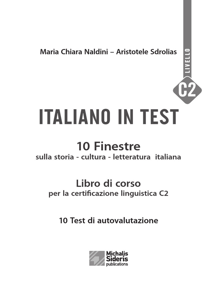 Italiano in Test C2 | PDF