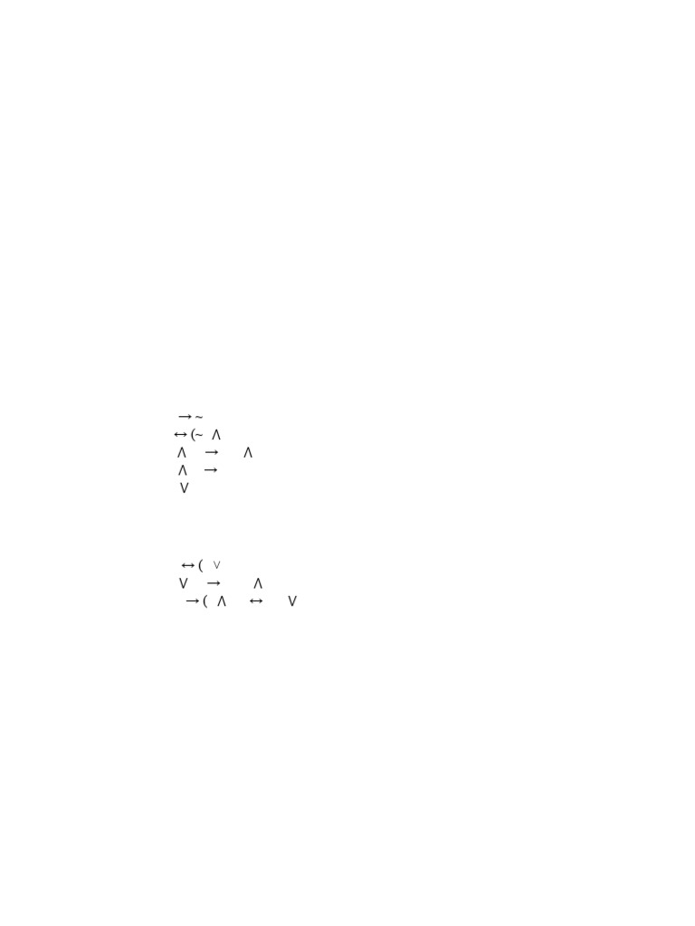 LOGIC Assignment | PDF