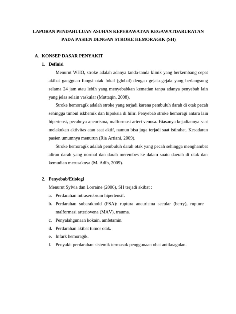 Lp-Stroke-Hemoragik | PDF