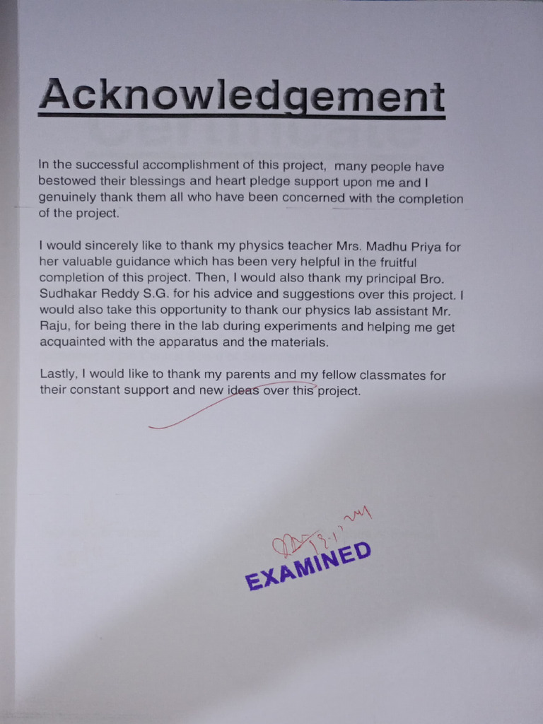 Phy Project Edited | PDF