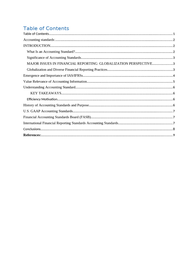 Accounting Standards | PDF