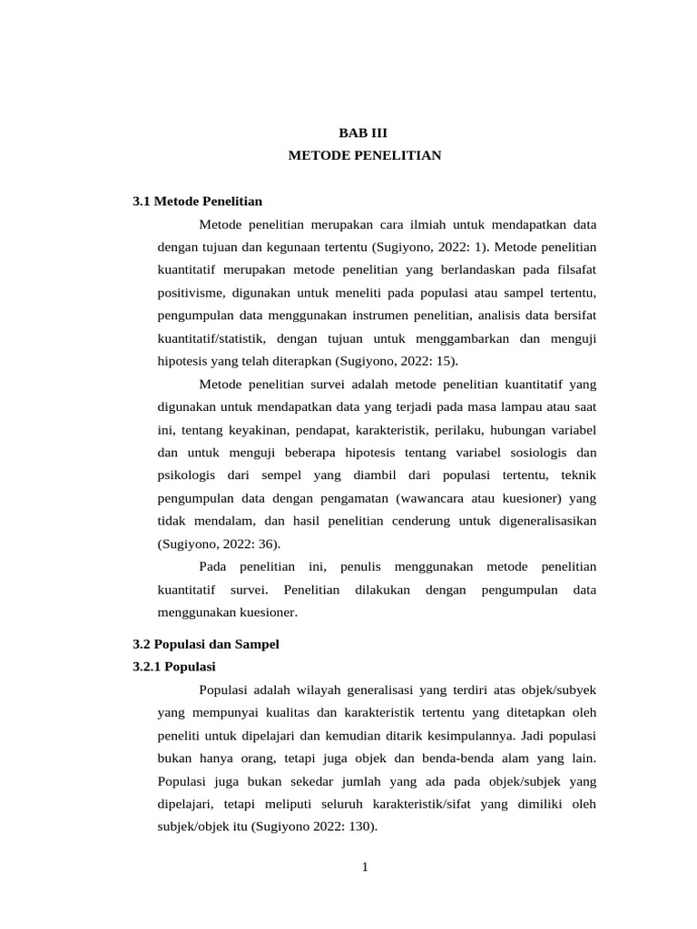 Bab 3 Draft Dari Bu Wulan | PDF